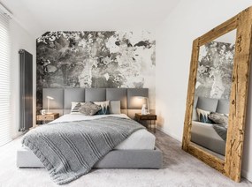 Stará Krása – Ruční výroba Velké zrcadlo s masivním dřevěným rámem V 160 x D 130 cm