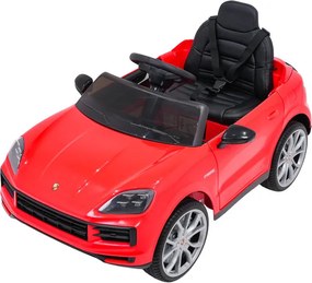 Elektrické autíčko Porsche Cayenne červené