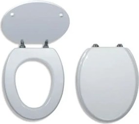 Wc prkénko Novaservis dřevo bílá WC/BILA