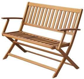Zahradní Lavice 120 Cm Masivní Akácie Hnědá