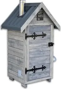 Kalme Elektrická dřevěná udírna s dymboxem 310L antracit
