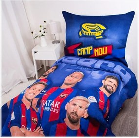 Halantex · Bavlněné povlečení FC Barcelona - Camp Nou - 140 x 200 + 70 x 90 cm
