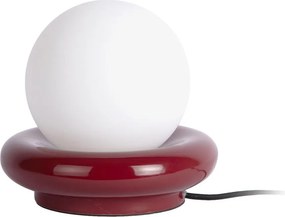 Vínová keramická stolní lampa (výška 19 cm) Catania Ring – Leitmotiv