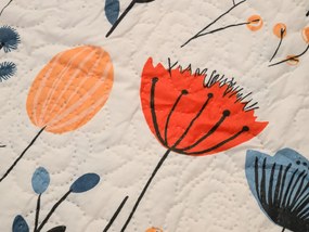 Přehoz na postel LIORENA, krémový Rozměr: 220 x 240 cm