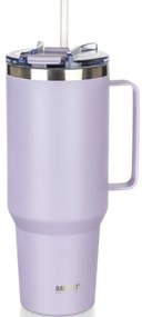 Banquet Termohrnek nerezový s uchem Twain 1200 ml, lila