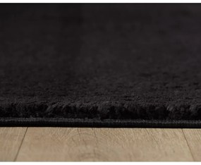 Ayyildiz koberce Kusový koberec Catwalk 2600 Black kruh - 120x120 (průměr) kruh cm