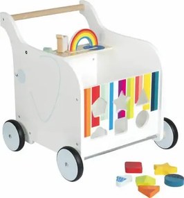 Small Foot Dřevěné chodítko Toy Box Slon / od 12 měsíců