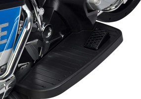 Ramiz Dětská elektrická policejní motorka BMW R1200RT + pomocná kolečka + zvuky + LED + EVA + pomalý start
