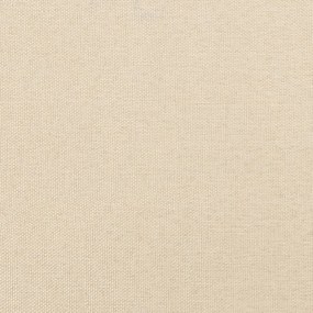 Box spring postel s matrací krémová 120x190 cm textil 3269669