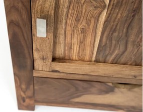 furniture-nabytek.cz - Rohová koupelnová skříňka Laredo akácie