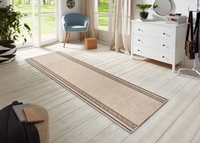 Hanse Home Collection koberce Běhoun Basic 105426 Ivory Rozměry koberců: 80x350