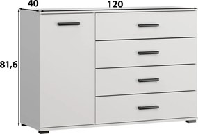 ADRK Furniture Frazio Komoda 120 ADRK-CHES-FRA-120-K