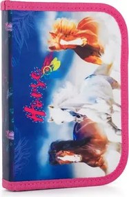 OXYBAG Školní penál jednopatrový Kůň