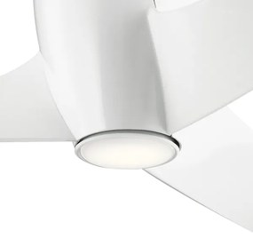 Kichler KLF-PHREE-56-WHT- LED Stmívatelný stropní ventilátor PHREE 10W/230V + DO