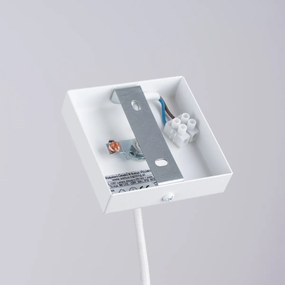 Sollux Lighting Závěsná lampa PRYSM 1 bílá