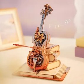 ROBOTIME Rokr 3D dřevěné puzzle Nádherná symfonie 199 dílků