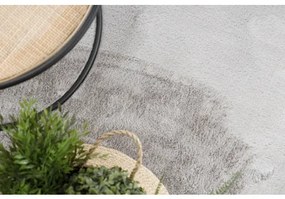 Kusový koberec pratelný POSH Shaggy, plyšový, tlustý, protiskluzový šedá velikost 120x160 cm | krásné koberce cz