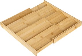 Bambusový nastavitelný organizér na koření LENO