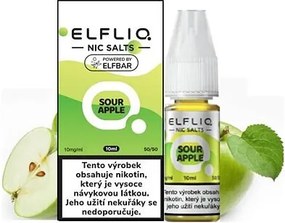 Elfliq Salt Nakyslé jablko 10ml (10mg)