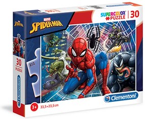 Clementoni - Puzzle Supercolor 30 Spider-Man