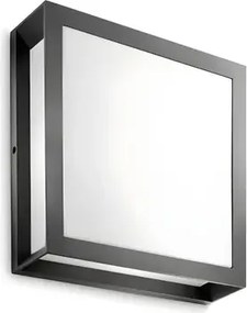 Philips Skies 2xE27 42W antracitové / Venkovní přisazené svítidlo / be