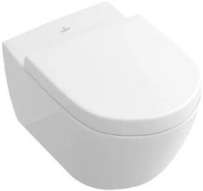 Villeroy & Boch Subway 2.0 - Závěsné WC, Aquareduct, s CeramicPlus, alpská bílá 560010R1