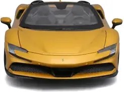 Bburago Ferrari SF90 Spider - Yellow / měřítko 1:18