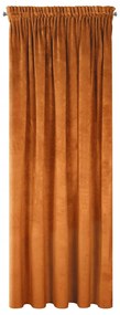 ZATEMŇOVACÍ ZÁVĚS NA PÁSCE VILLA 140X270 CM ORANŽOVÁ