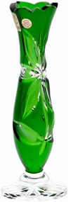 Váza Linda, barva zelená, výška 180 mm