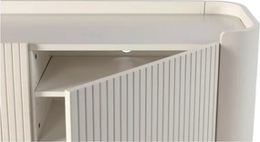 Krémový TV stolek 180x55x40 cm Willa – MOME