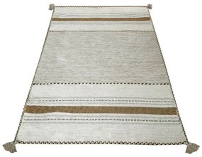 Béžový bavlněný koberec Webtappeti Antique Kilim, 160 x 230 cm