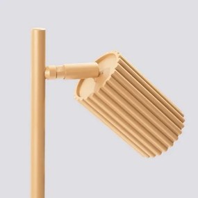 Stolní lampa SOLLUX KARBON zlatá GU10 1x10W bez žárovky SL.1567