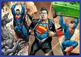 TREFL Puzzle Odvaha Supermana / 4x 250 dílků / 33,9 x 23,9 cm / věk 7+