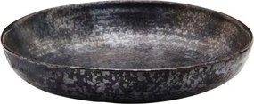 Hluboká talíř House Doctor PION P.19cm černohnědá
