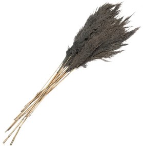 Šedá kytice sušené květy bambusu Bamboo – 100 cm