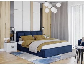 Čalouněná postel OTTO rozměr 160x200 cm Modrá