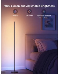 Govee - LED RGBW Stmívatelná stojací lampa LITE MATTER LED/24W/230V Wi-Fi