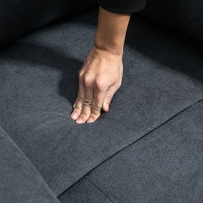HOMCOM Křeslo se stojanem, polohovací křeslo s funkcí polohování, masážní křeslo s boční kapsou, TV křeslo s dálkovým ovládáním, šedé