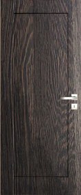 Interiérové dveře vasco doors FARO plné, model 1 Průchozí rozměr: 70 x 197 cm, Orientace dveří: Levé dveře, Dekor: Dub kartáčovaný