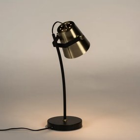 Stolní designová lampa Laventa Black and Gold