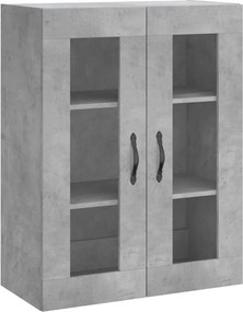 Skříň highboard betonově šedá 69,5x34x180 cm kompozitní dřevo 3198565