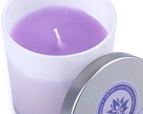 Vonná svíčka ve skle Arome - 2 (french lavender) fialová sv.