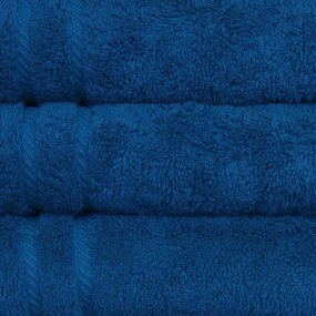 SCANquilt bavlněný ručník COTTONA středně modrá osuška 100 x 150 cm