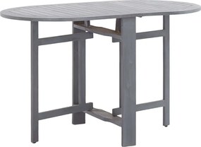 vidaXL Zahradní stůl šedý 120 x 70 x 74 cm masivní akáciové dřevo [46325]