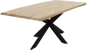 XXXLutz JÍDELNÍ STŮL, dub, černá, barvy dubu, 200/100/76 cm P & B - Online Only jídelní stoly - 001427000902