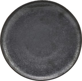 Snídaňový talíř Pion černo-hnědý