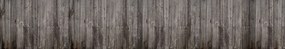 DIMEX | Fototapeta do kuchyně Staré dřevěné lamely KI-350-289 | 350 x 60 cm | hnědá, šedá