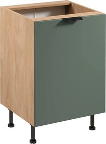 SORENTO pg | dolní skříňka D60 s dvířky | 60 cm | LEVÁ | puccini/zelená