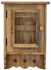Skříňka na klíče Devi 35x50x10 z mangového dřeva