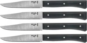 Opinel Facette 11 cm břidlicová / Sada stolních nožů / 4 ks